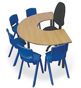 2Z Horseshoe Table - Divers Educational Supplies